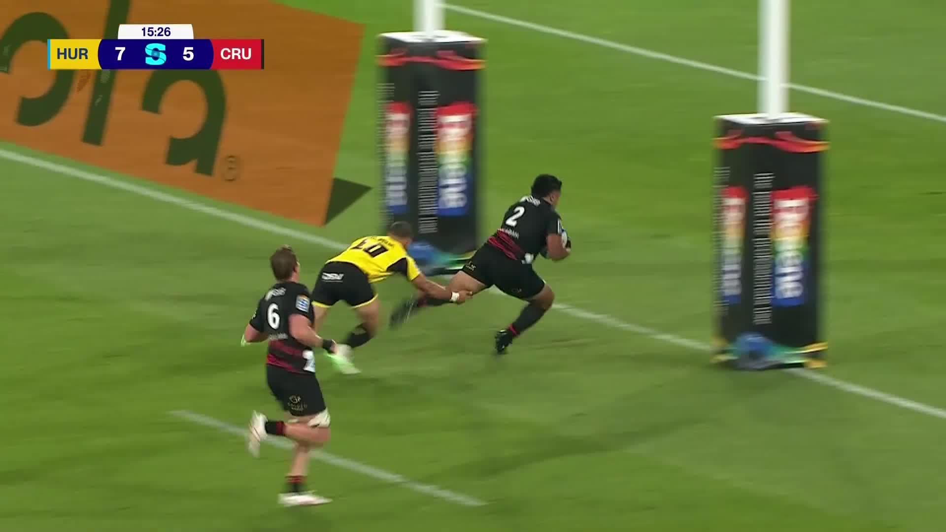 Ioane Moananu Try v Hurricanes | SRP 2025