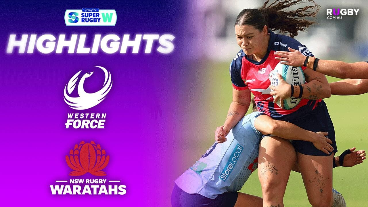 Western Force v Waratahs Highlights | Round 4 | Swyftx Super Rugby ...