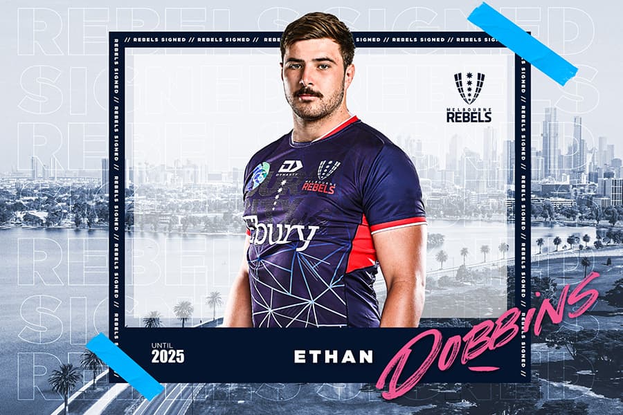 Melbourne Rebels Sign Jake Strachan and Ethan Dobbins