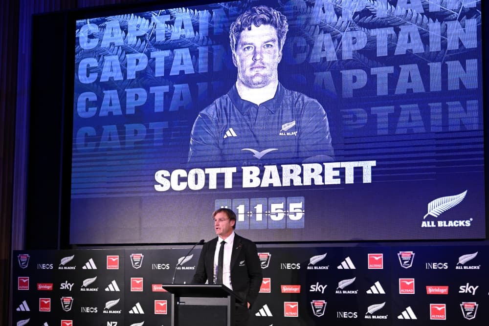 Scott Barrett to lead All Blacks as Robertson era opens