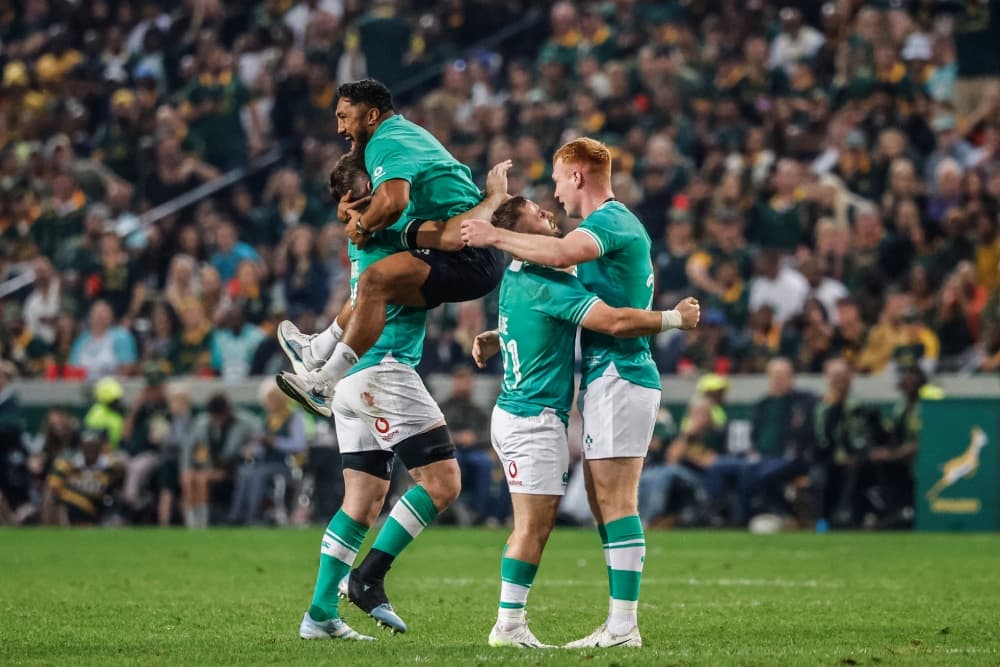 Frawley drop-goal hero as Ireland pip South Africa